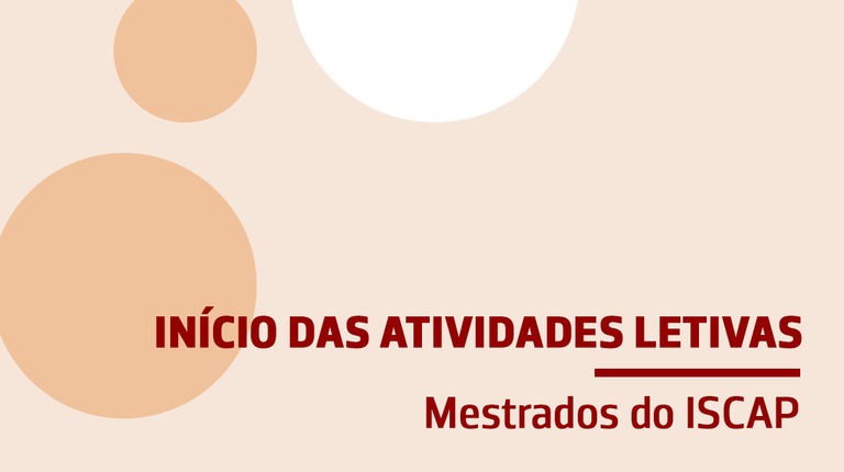 Mestrados do ISCAP — ISCAP | P.PORTO