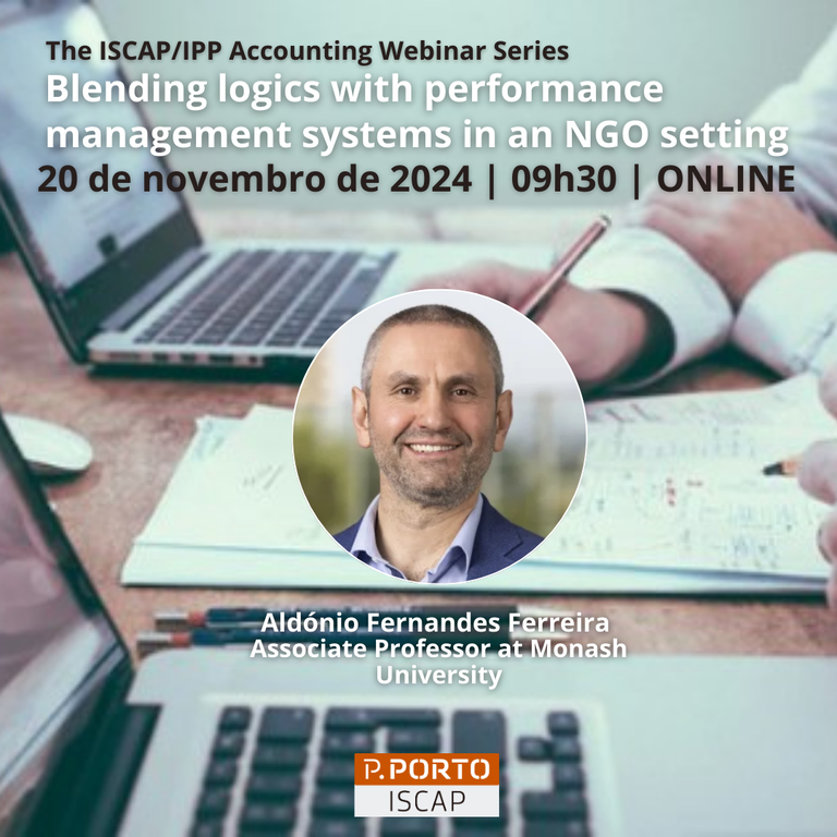 Blending logics with performance management systems in an NGO setting — ISCAP | P.PORTO