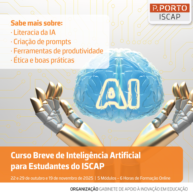 Curso Breve de Inteligência Artificial para Estudantes do ISCAP — ISCAP ...