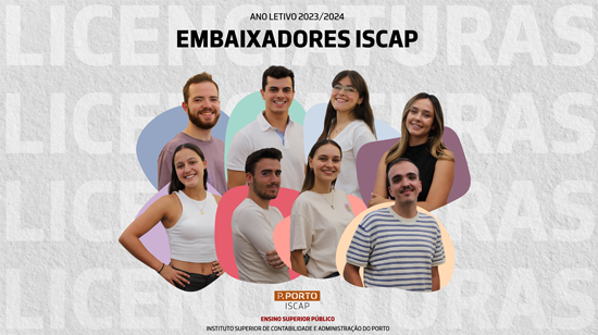Faz do ISCAP a tua opção correta! — ISCAP | P.PORTO