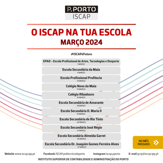 Notícias — ISCAP | P.PORTO