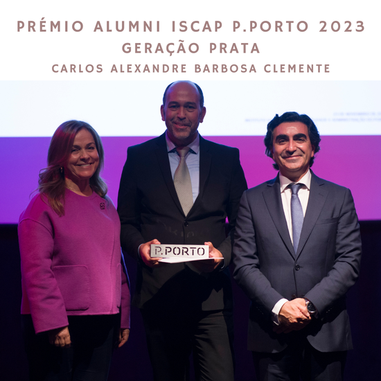 Vencedores/as do Prémio Alumni ISCAP-P.PORTO 2023 — ISCAP | P.PORTO