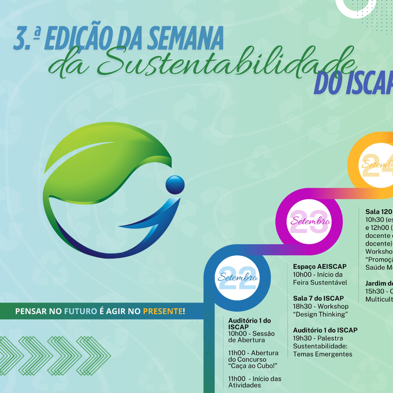 Semana da Sustentabilidade do ISCAP — ISCAP | P.PORTO